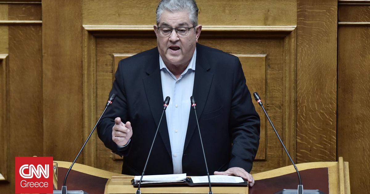 Κουτσούμπας για Τέμπη:«Δεν θα σας αφήσουμε σε χλωρό κλαρί, το έγκλημα ...