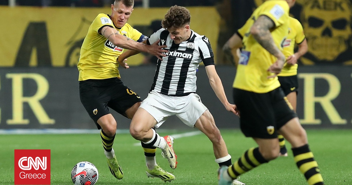 ΑΕΚ - ΠΑΟΚ 2-2: Χρυσή ισοπαλία για τον «δικέφαλο του βορρά» - Παραμένει ...