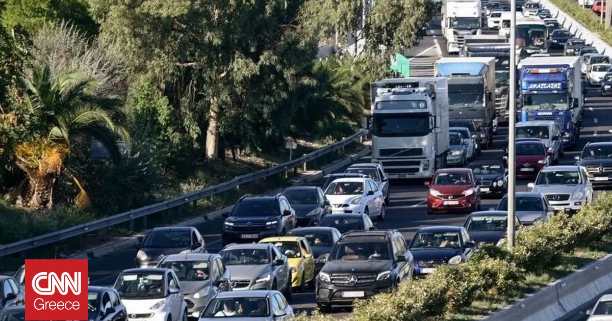Στο «κόκκινο» ο Κηφισός – Πυκνή ροή και στην λεωφόρο Κηφισίας - CNN.gr