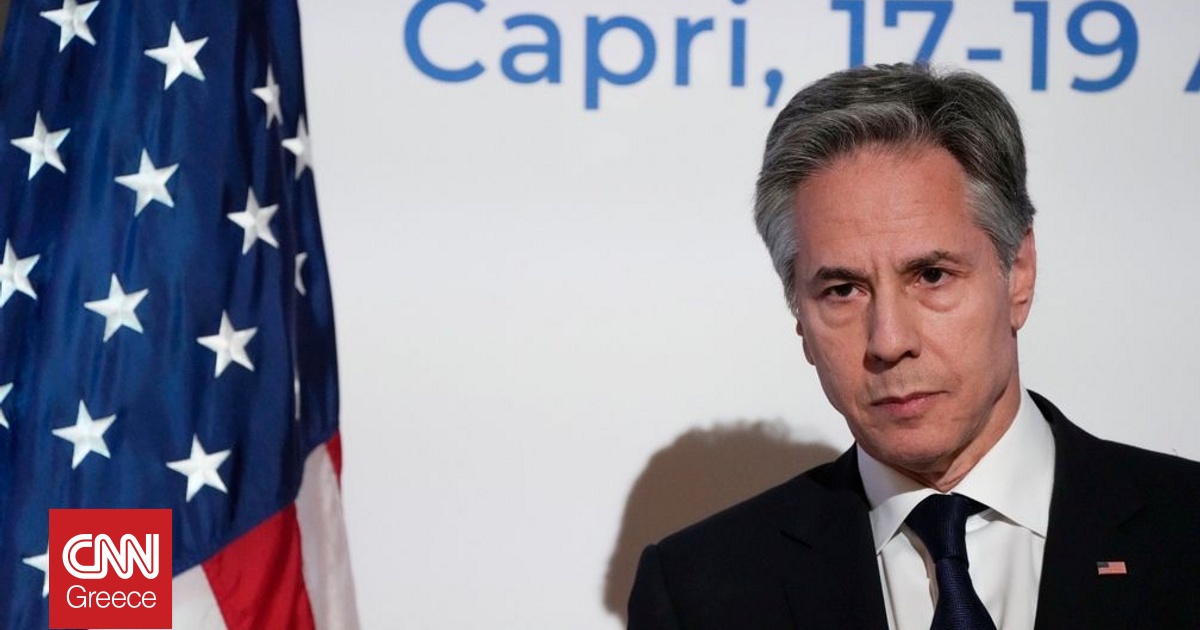 Μπλίνκεν από G7: Είμαστε δεσμευμένοι στην ασφάλεια του Ισραήλ – Το Ιράν πρέπει να λογοδοτήσει ...