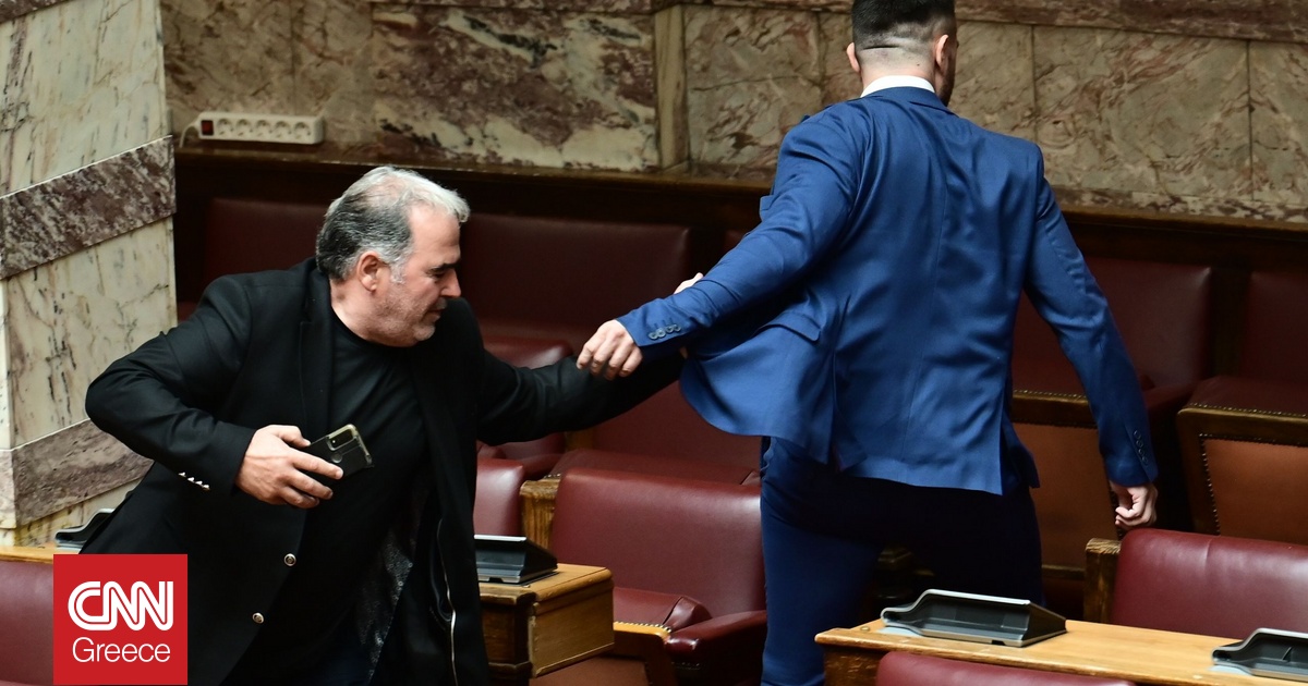 Επεισόδιο στη Βουλή: «Η μύτη του είχε παραμορφωθεί», λέει ο βουλευτής ...