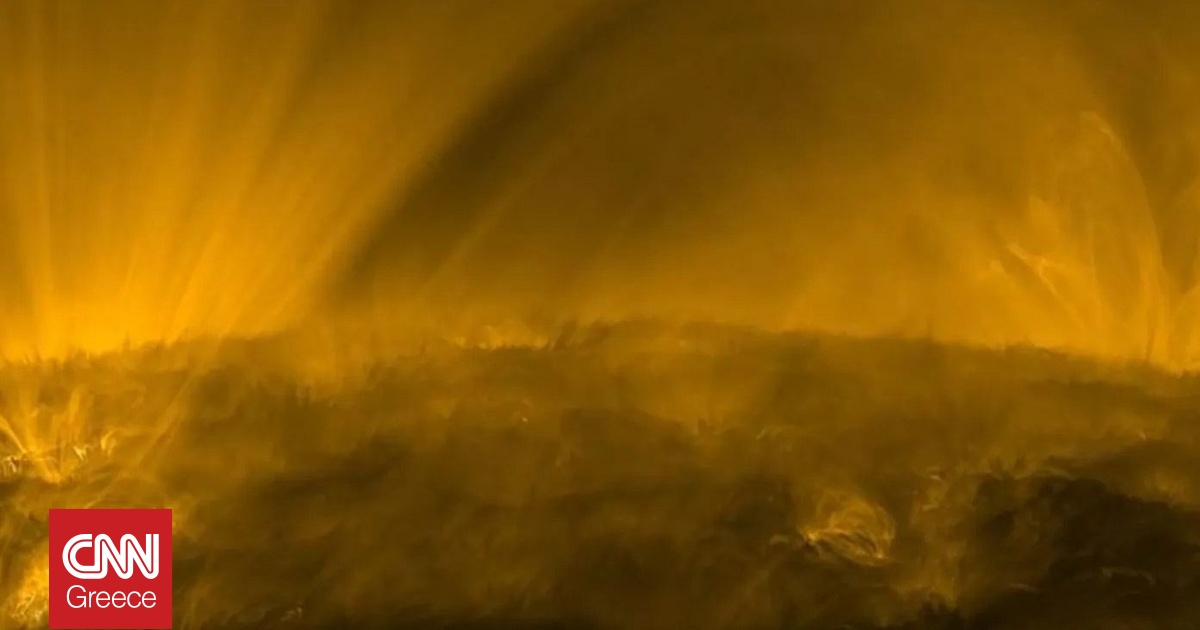 Εκρήξεις και ηλιακή βροχή σε βίντεο του Solar Orbiter από την επιφάνεια ...