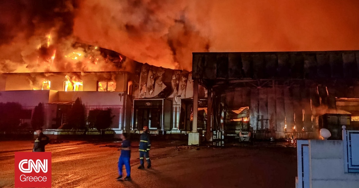 Λαμία: Ολοκληρωτική καταστροφή στο εργοστάσιο που συνδέεται με τα ...