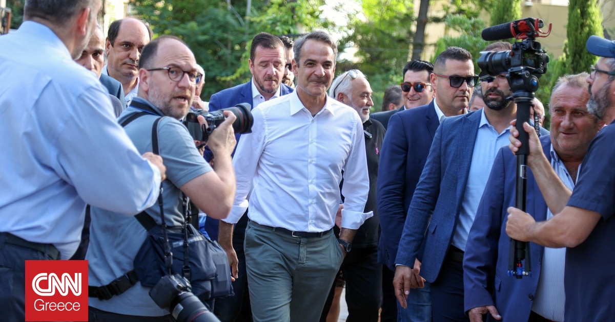 Μητσοτάκης από Χανιά: Δώστε μου τη δύναμη να διαπραγματευθώ στην Ευρώπη ...