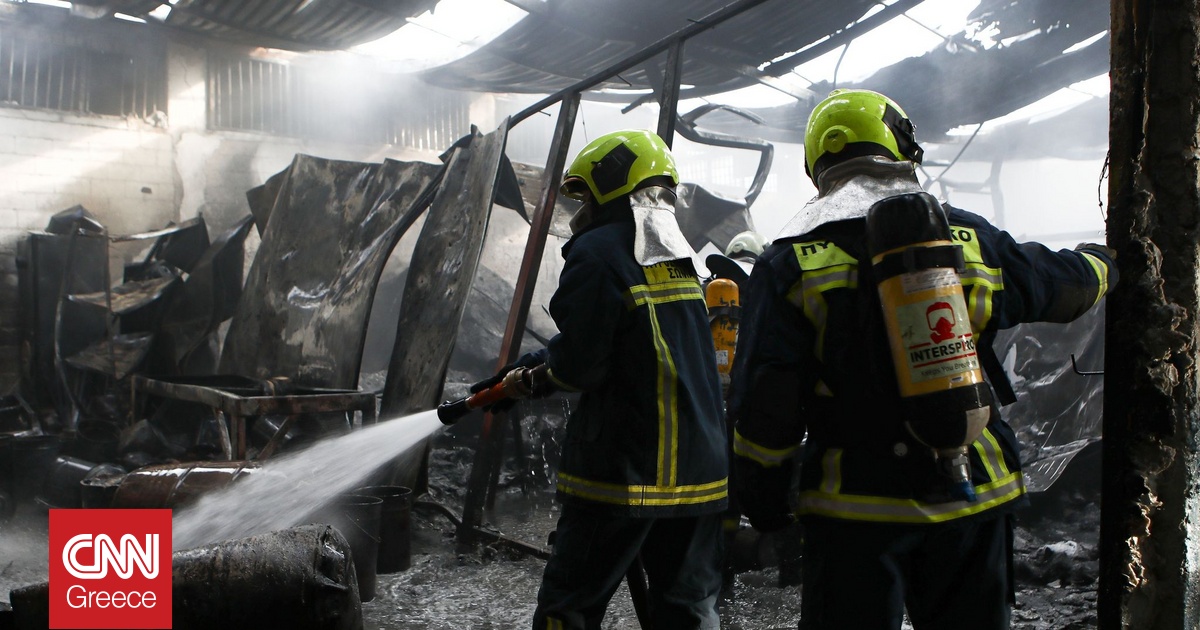 Φωτιά σε επιχείρηση στον Ασπρόπυργο - Μεγάλη κινητοποίηση της ...