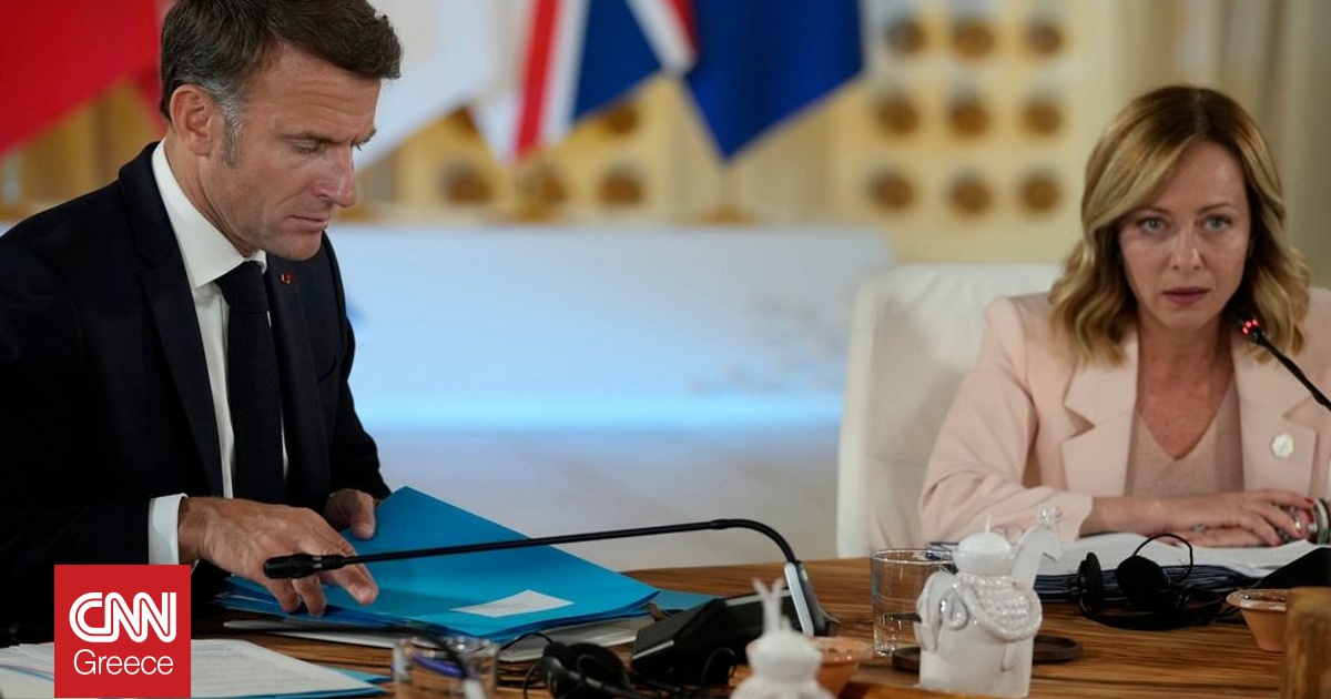 Κόντρα Μελόνι - Μακρόν για το δικαίωμα στην άμβλωση, στο παρασκήνιο της Συνόδου της G7 - CNN.gr
