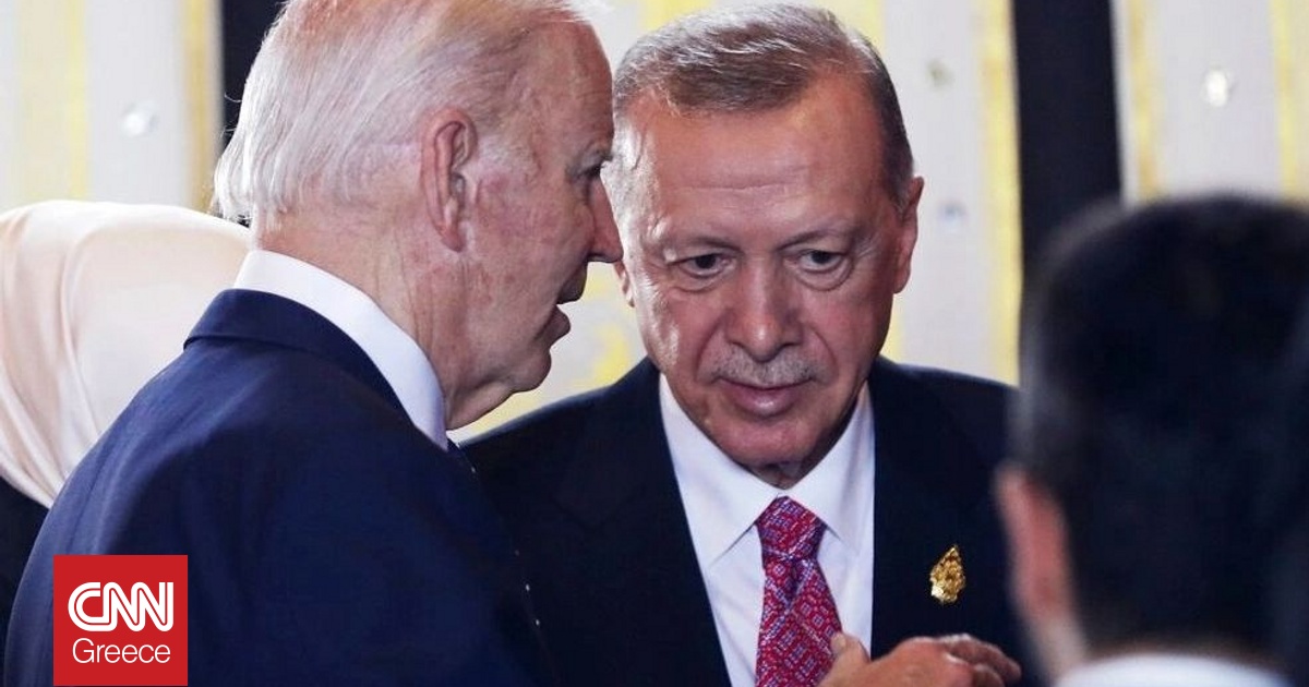 Τετ α τετ Μπάιντεν - Ερντογάν στο περιθώριο της Συνόδου Κορυφής των G7 - CNN.gr