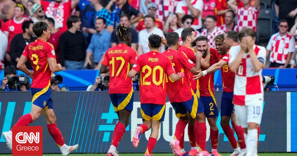 EURO 2024: Επίδειξη δύναμης η Ισπανία 3-0 επί της Κροατίας - CNN.gr