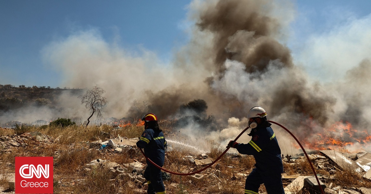 Πυρκαγιά στην Άνδρο - Μήνυμα εκκένωσης στους κατοίκους τεσσάρων ...