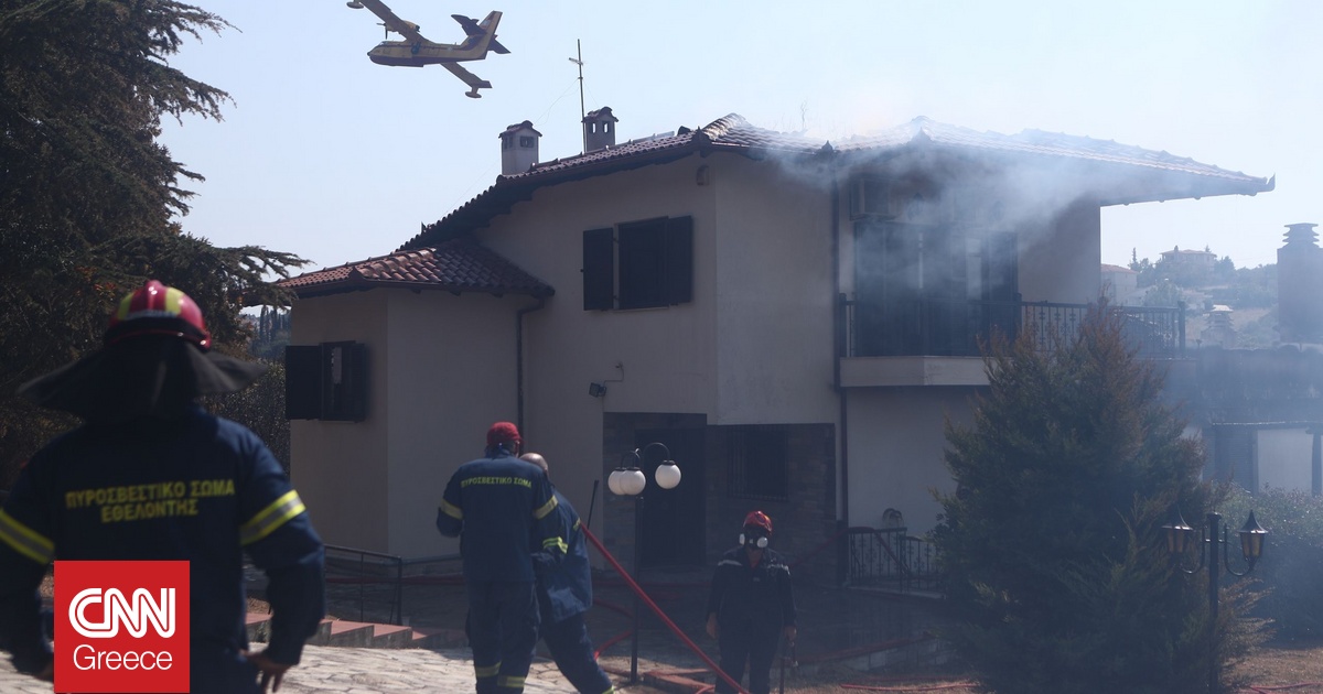 Θεσσαλονίκη: Από έκρηξη μετασχηματιστή εκτιμάται πως ξεκίνησε η φωτιά ...