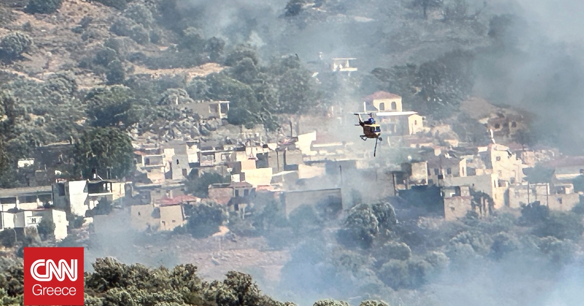 Φωτιά στο Ρέθυμνο: Συνεχίζεται η μάχη με τις φλόγες - Ενισχύονται οι ...