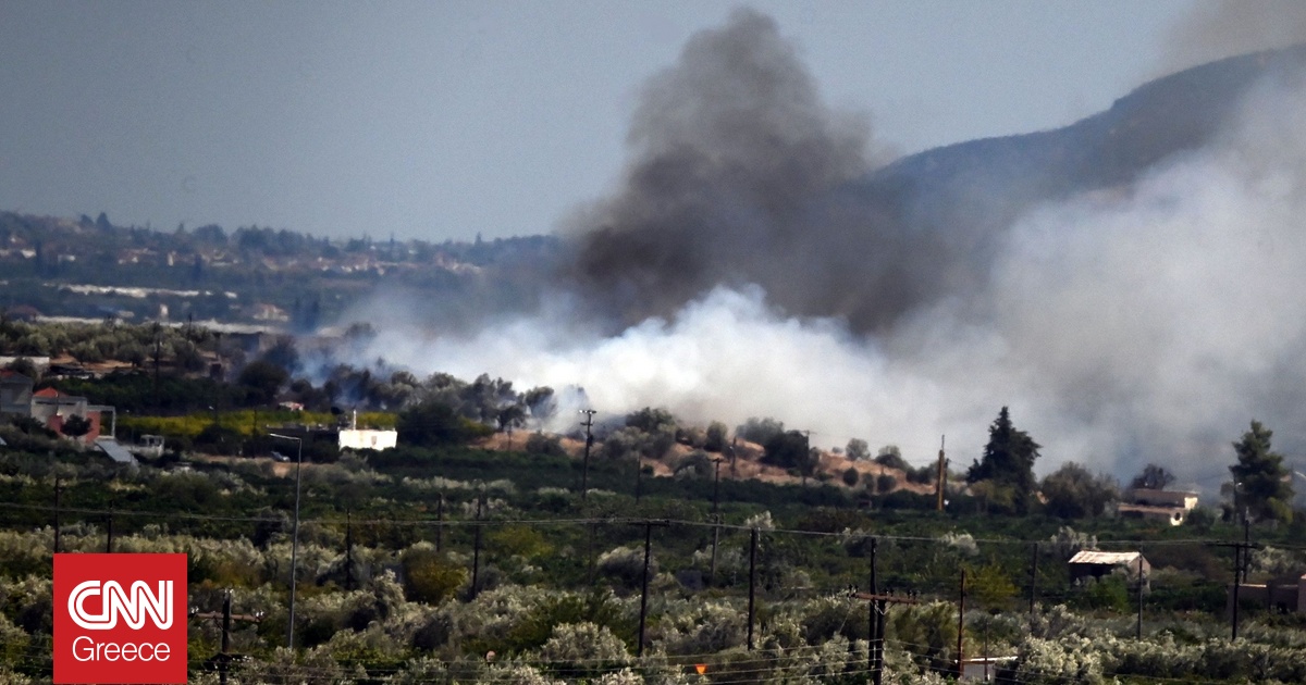 Υπό έλεγχο η φωτιά στην Αυλώνα Τριφυλίας στη Μεσσηνία - CNN.gr