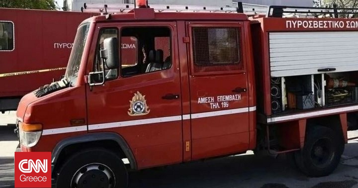 Φωτιά σε λεωφορείο των ΚΤΕΛ Θεσσαλονίκης - CNN.gr