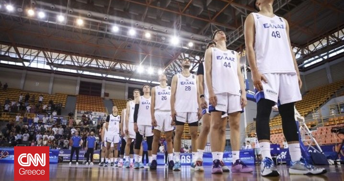 Ευρωμπάσκετ παίδων: Με την 4η θέση «συμβιβάστηκε» η Εθνική - CNN.gr