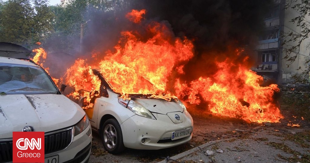 Η ουκρανική αεράμυνα απέκρουσε ρωσική επίθεση - Καταρρίφθηκαν 24 drones - CNN.gr