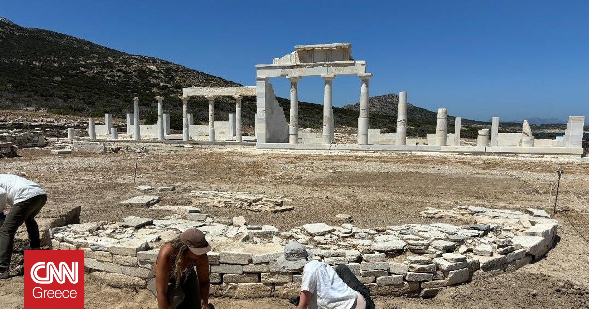 Σπουδαία ευρήματα στην ανασκαφή στο Ιερό του Απόλλωνα στη Μάντρα ...