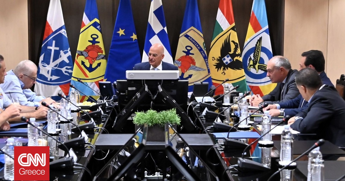 Συνάντηση του Νίκου Δένδια με τον Πρόεδρο και Διευθύνοντα Σύμβουλο της ...