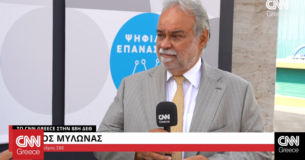 Μυλωνάς (ΣΒΕ) στο CNN Greece: Απαραίτητα τα μέτρα για το κόστος της ...