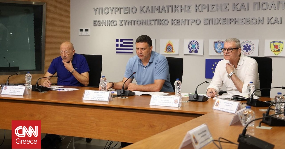 Κικίλιας: Η κλιματική κρίση δεν δίνει περιθώρια για ολιγωρία και λάθη ...