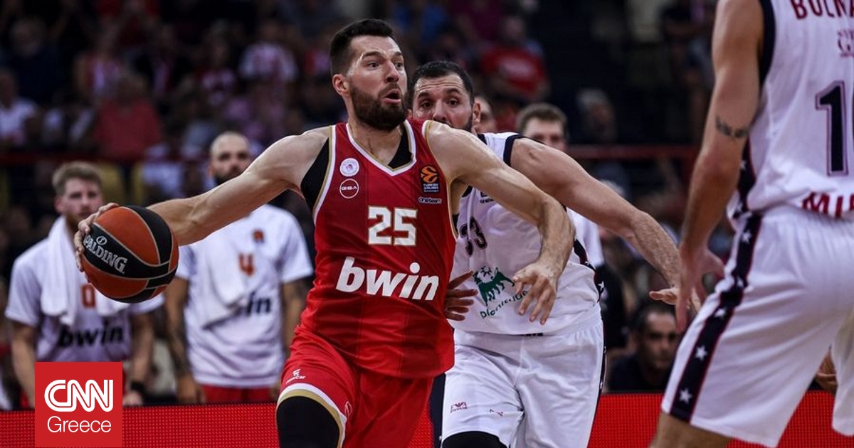Euroleague: Ολυμπιακός - Αρμάνι Μιλάνο 89-68 - CNN.gr