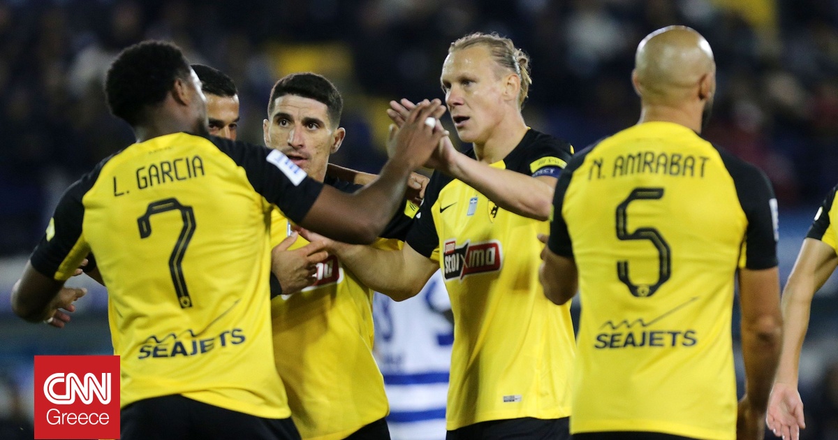 Ατρόμητος - ΑΕΚ 0-1: Απόδραση από το Περιστέρι με Λιβάι Γκαρσία - CNN.gr