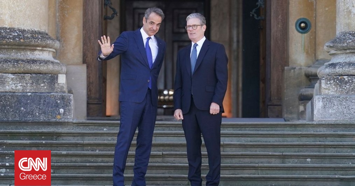 Το μεσημέρι η συνάντηση Μητσοτάκη - Στάρμερ: Η ατζέντα και τα Γλυπτά ...