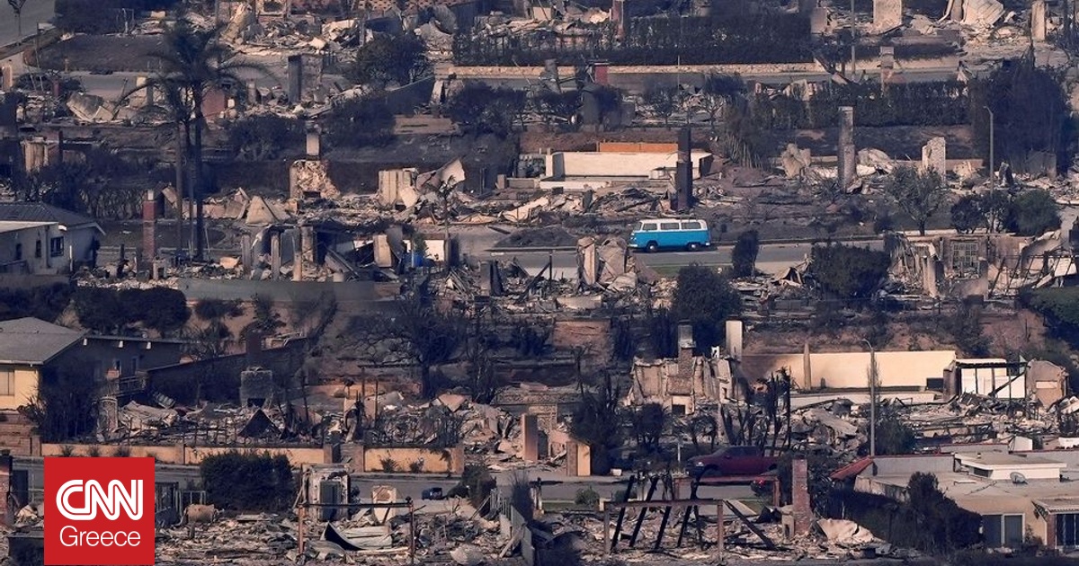 Η πύρινη καταστροφή στο Λος Άντζελες σε αριθμούς: Νεκροί, χιλιάδες ...