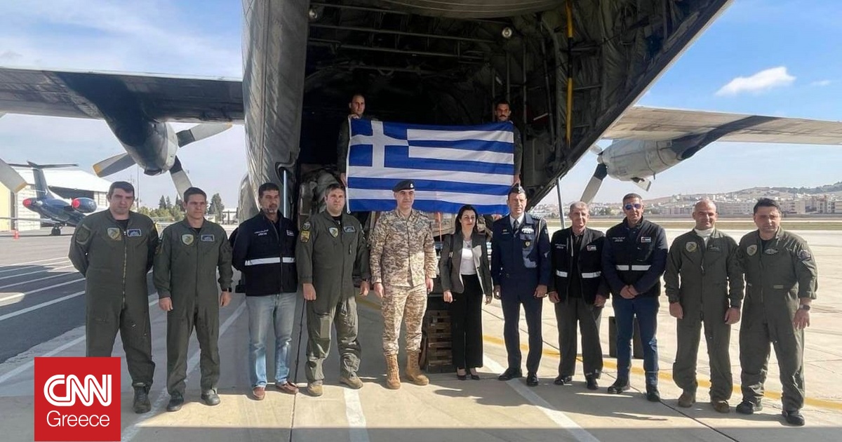 Ανθρωπιστική βοήθεια για τη Γάζα έστειλαν οι ελληνικές Ένοπλες Δυνάμεις ...