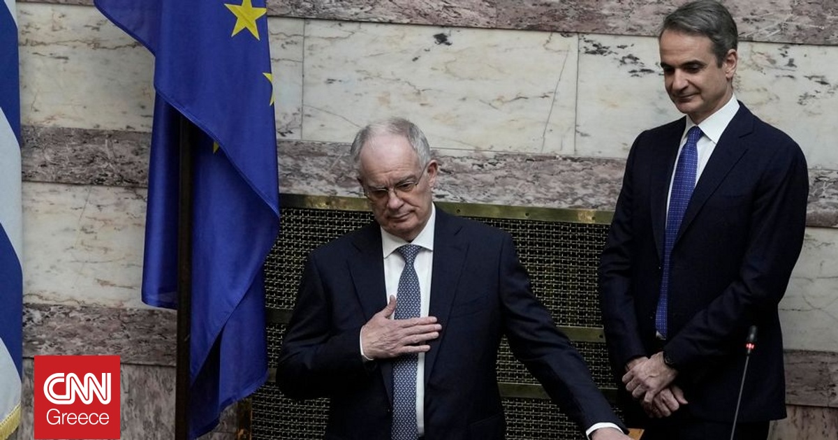 Ο Κωνσταντίνος Τασούλας ο ένατος Πρόεδρος της Δημοκρατίας - «Ώρα ...