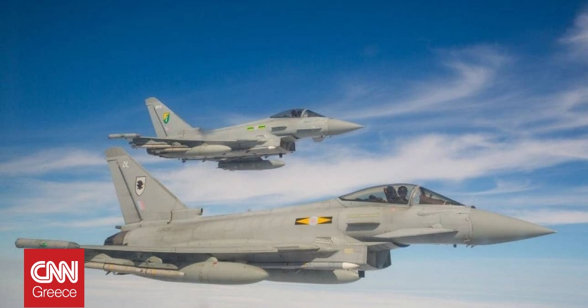 Βρετανικά μαχητικά της RAF αναχαίτισαν ρωσικά αεροσκάφη στη Βαλτική ...
