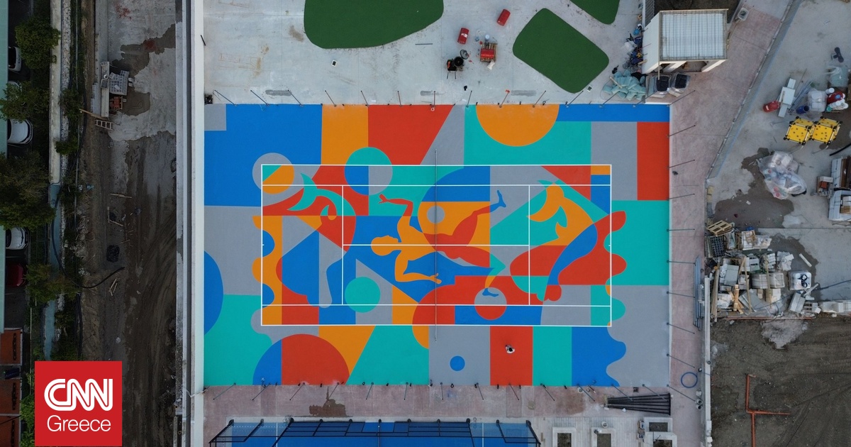 Ο Cacao Rocks ζωγραφίζει και πάλι ένα γήπεδο: Από τον Γιάννη ...