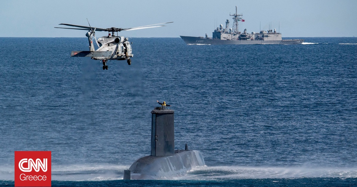Αναγκαστική προσγείωση για ελικόπτερο του τουρκικού Πολεμικού Ναυτικού ...