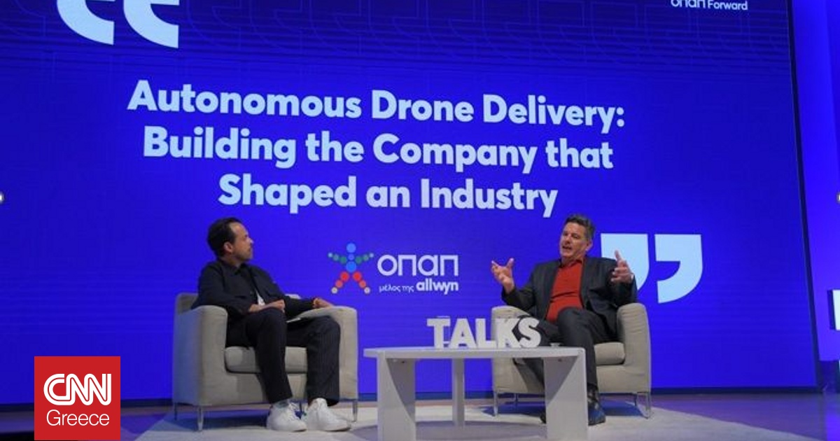 Α. Ραπτόπουλος (Matternet): Στόχος μας το 1 εκατ. deliveries μέσω drones την ημέρα έως το 2032 ...