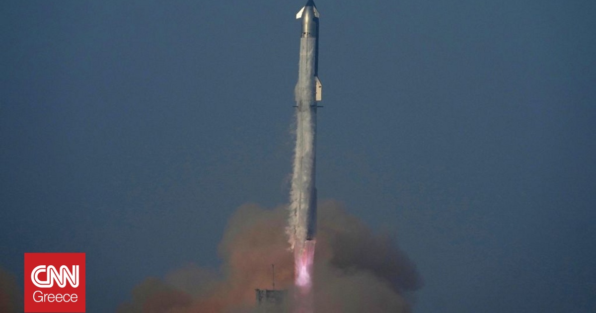 Aπέτυχε η εκτόξευση του Starship της SpaceX – Ο πύραυλος βγήκε εκτός πορείας και διαλύθηκε - CNN.gr
