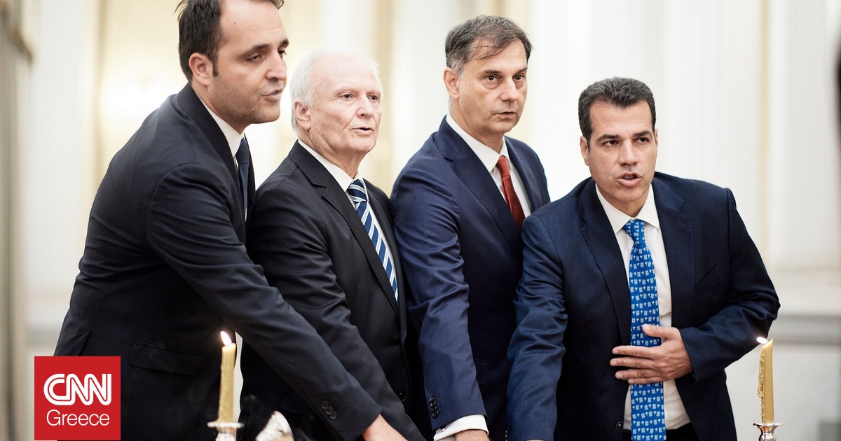 Προεδρικό Μέγαρο: Ορκίστηκαν τα νέα μέλη της κυβέρνησης - Οι πρώτες ...