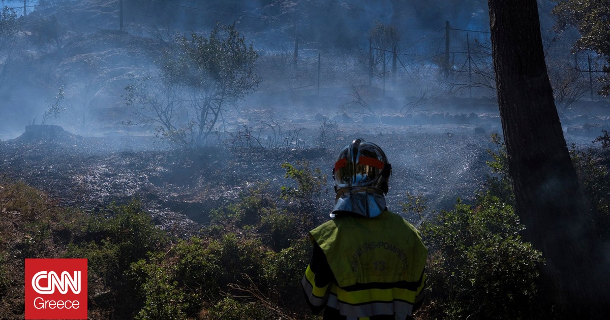 Μεγάλη πυρκαγιά στη Μασσαλία: Στάχτη 7.000 στρέμματα, ζημιές σε 10 ...