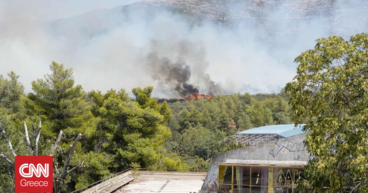 Άνοιξε η περιφερειακή Υμηττού προς Κατεχάκη μετά την κατάσβεση της ...