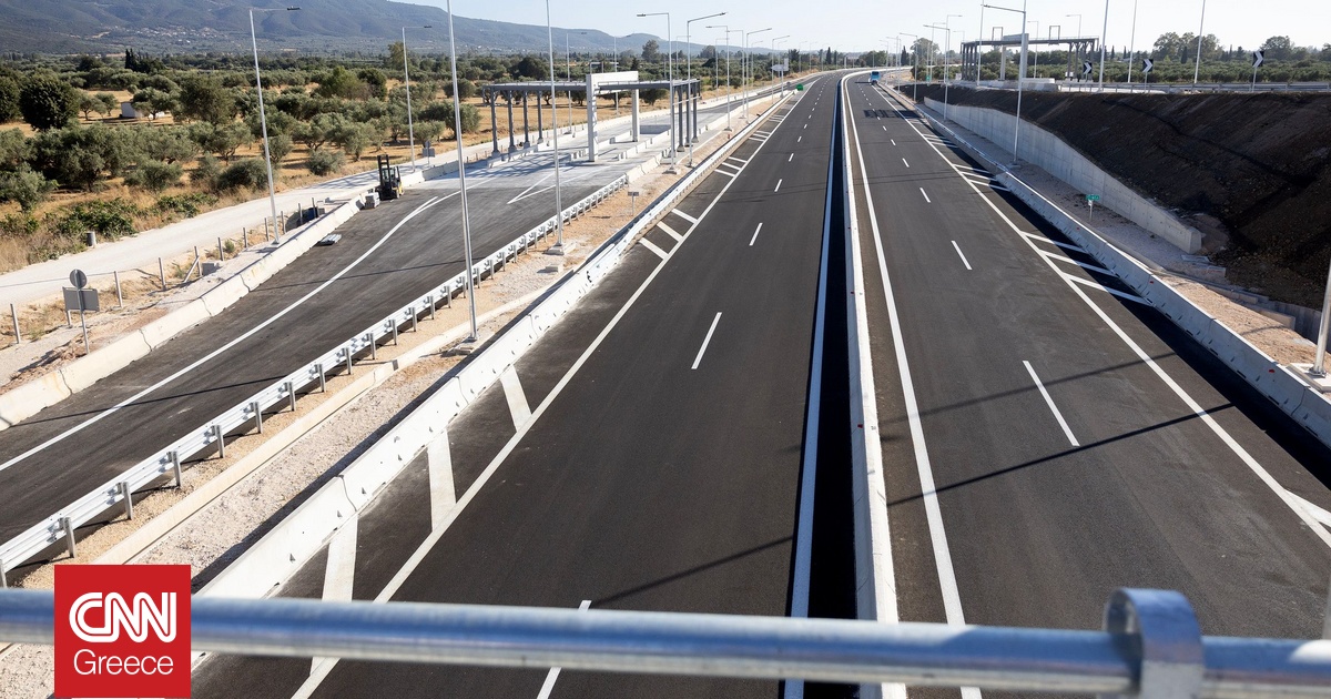 Δίνεται στις 12.00 στην κυκλοφορία η νέα Εθνική Οδός Πατρών-Πύργου ...