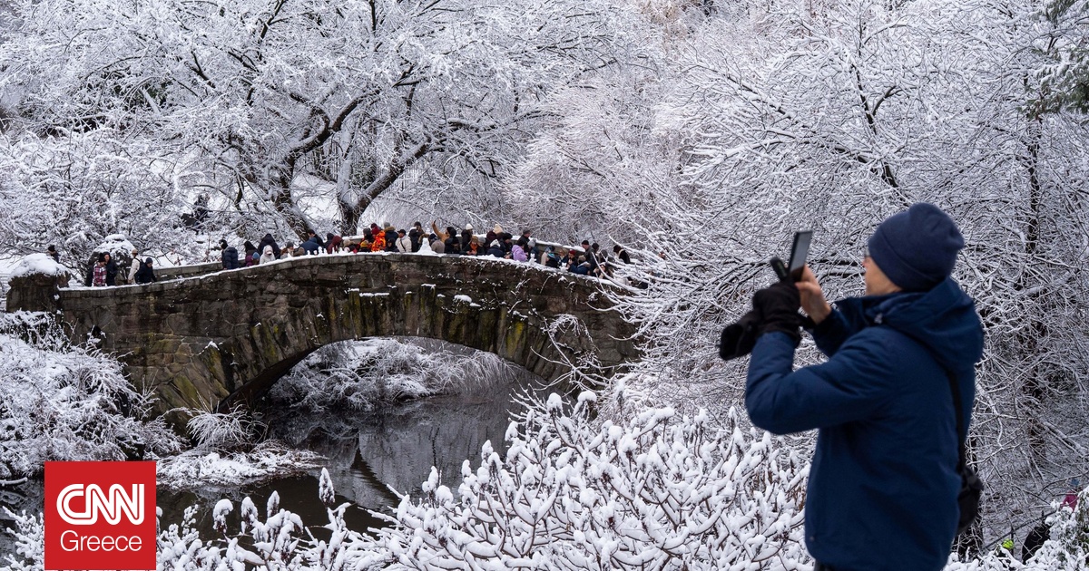 Σε κατάσταση εκτάκτου ανάγκης κηρύχθηκε η Νέα Υόρκη λόγω του χιονιά ...