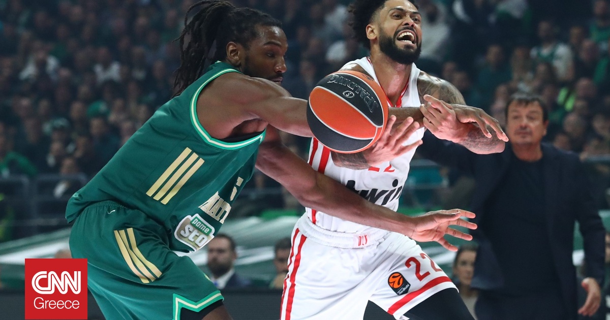 Παναθηναϊκός - Ολυμπιακός 82-87: Οι Ερυθρόλευκοι πήραν το ντέρμπι στο ...