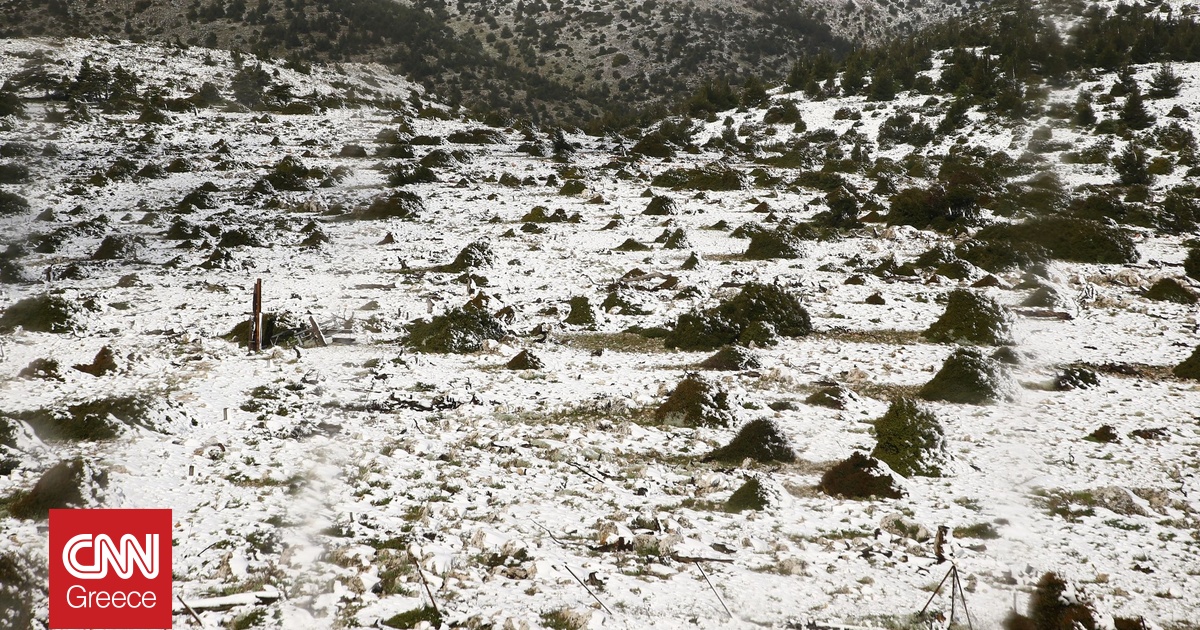 Μάιος με χιόνια σε Πάρνηθα, Παρνασό, Καλάβρυτα, Πήλιο - Κλειστή η ...