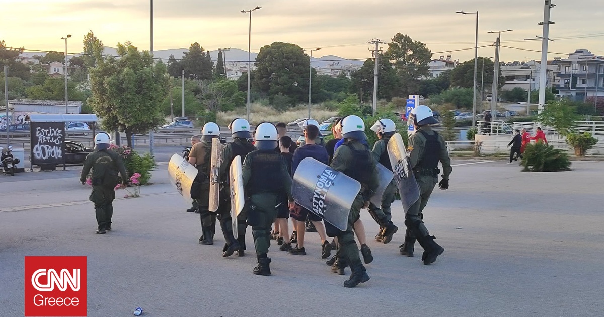 Eντάσεις και συλλήψεις πριν από τον τελικό Ολυμπιακός - Ρεάλ έξω από το ...