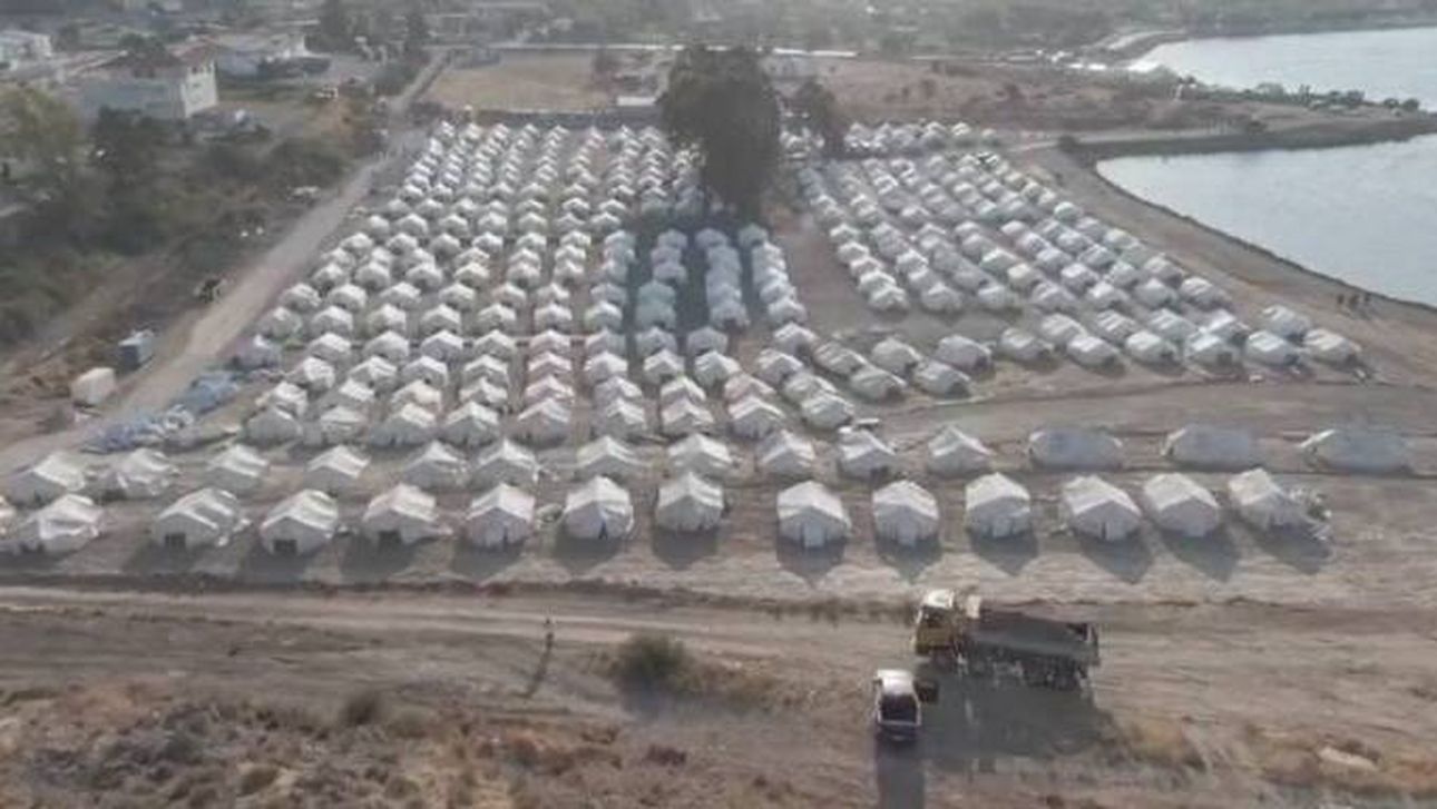 Ολοκληρώθηκε η πρώτη φάση δημιουργίας της προσωρινής δομής στο Καρά ...