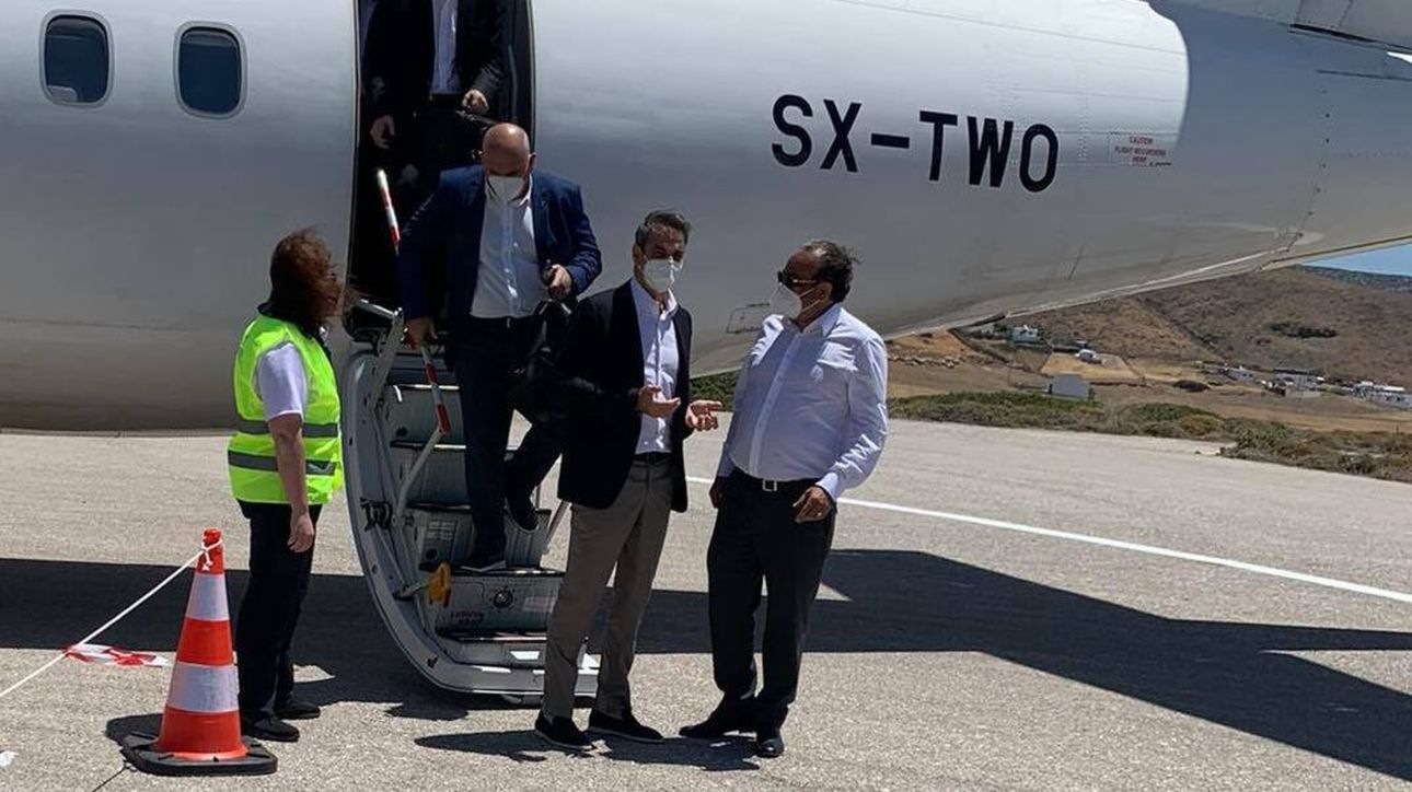 Στην Αστυπάλαια ο Μητσοτάκης: Παρουσιάζει το πρώτο ενεργειακά «πράσινο ...