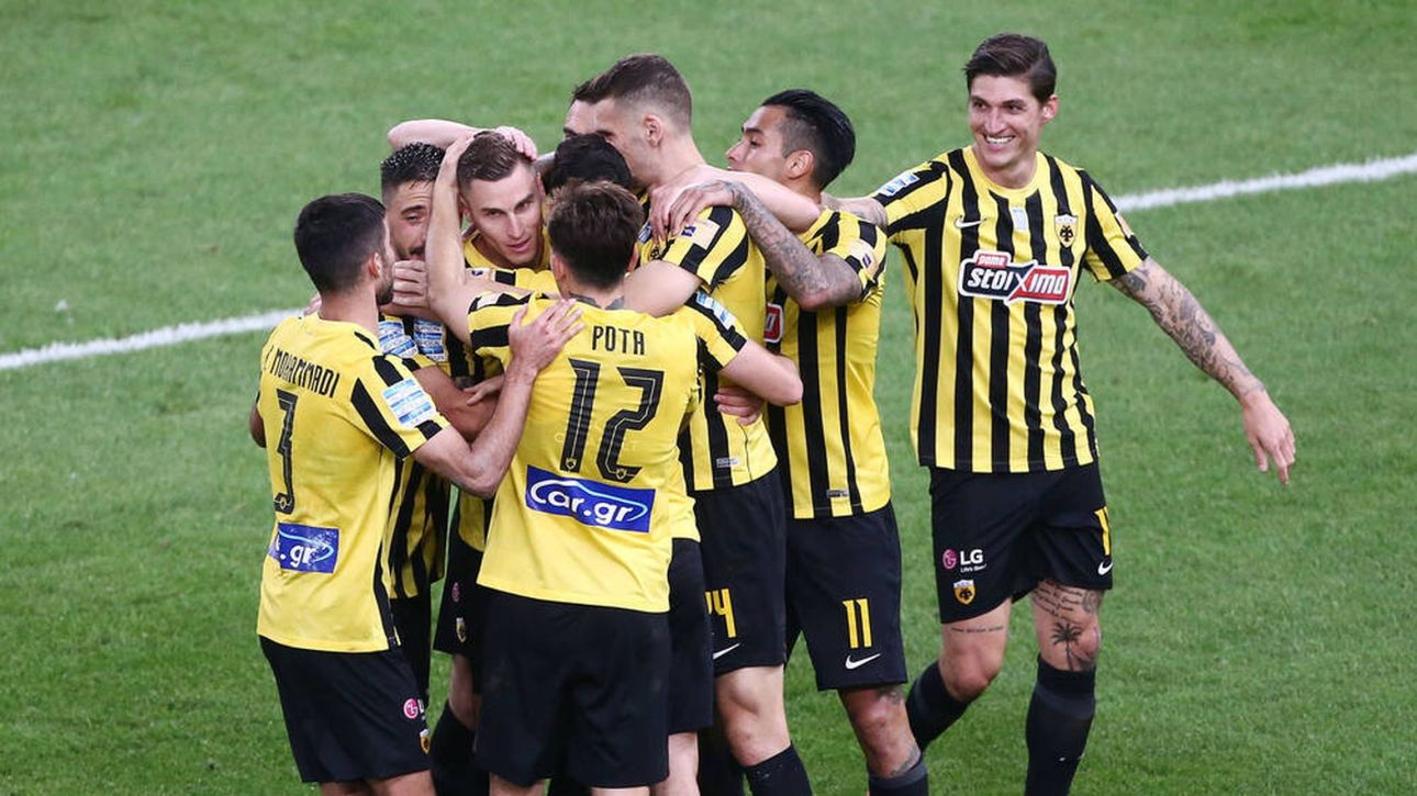 ΑΕΚ-Ατρόμητος 3-0: Νέος αέρας για τους «κιτρινόμαυρους» του Γιαννίκη ...