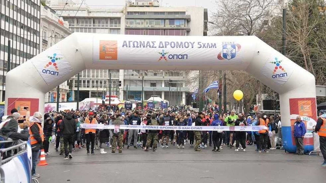 Στον παλμό του Ημιμαραθωνίου της Αθήνας ο ΟΠΑΠ - CNN.gr