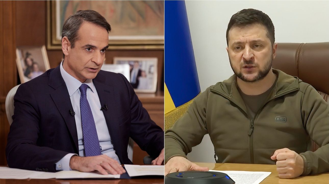 Επικοινωνία Μητσοτάκη - Ζελένσκι: Πρόσκληση στον Ουκρανό πρόεδρο να ...