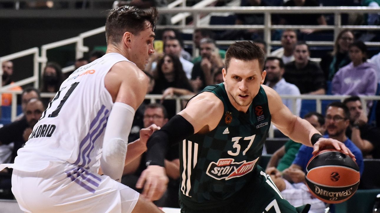 Παναθηναϊκός-Ρεάλ Μαδρίτης 68-71: Πάλεψε, αλλά «αστόχησε» στην πρεμιέρα ...
