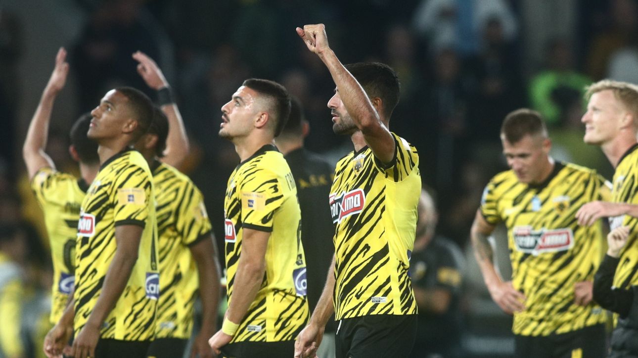 AEK-ΠΑΟΚ 2-0: Εμφατική νίκη στο πρώτο ντέρμπι στην OPAP Arena - CNN.gr