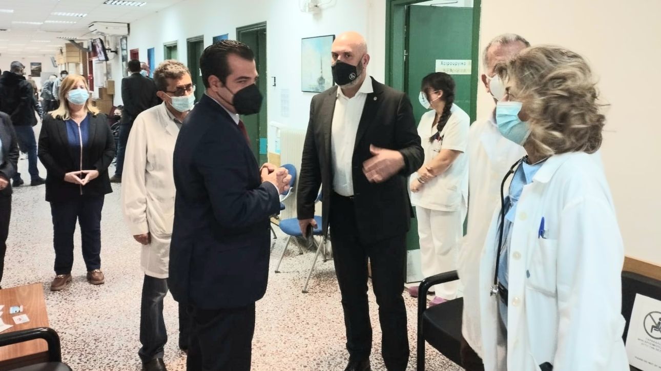 Παμμακάριστος: «Φιλί ζωής» από το Ταμείο Ανάκαμψης – Επίσκεψη Πλεύρη ...